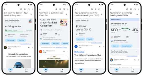 Gmail Introduces Summary Cards to Organize Inbox